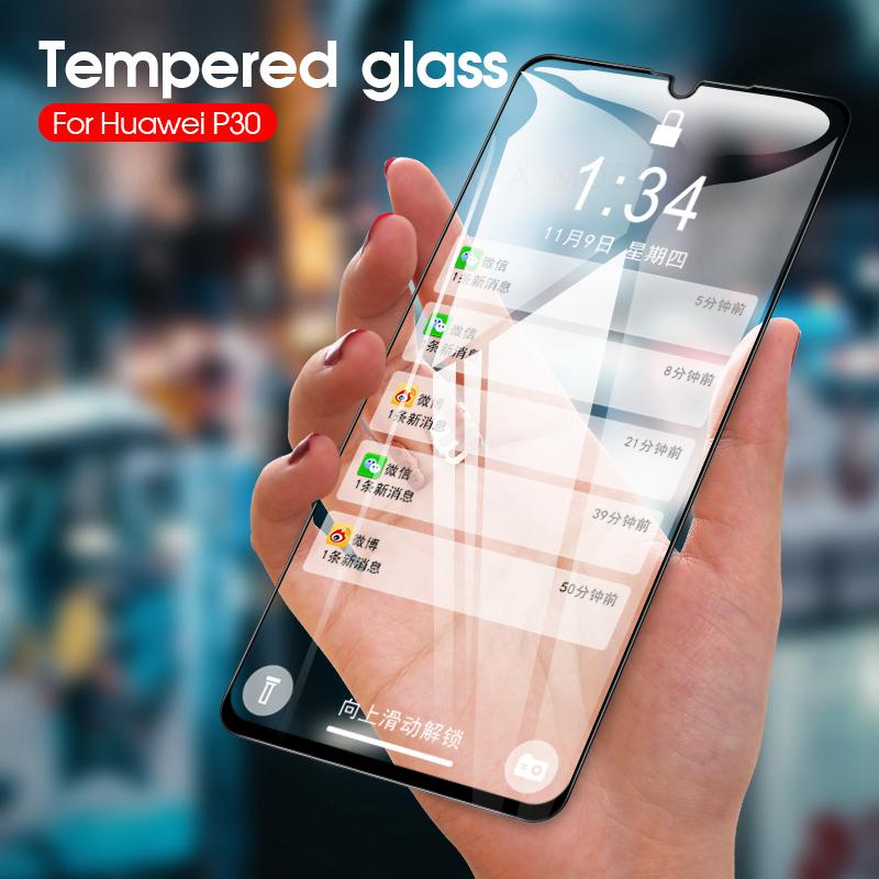 9D Full Cover Tempered Glass For Huawei Honor 8A 7A 7C Pro 7X 8C 8S 8X ...