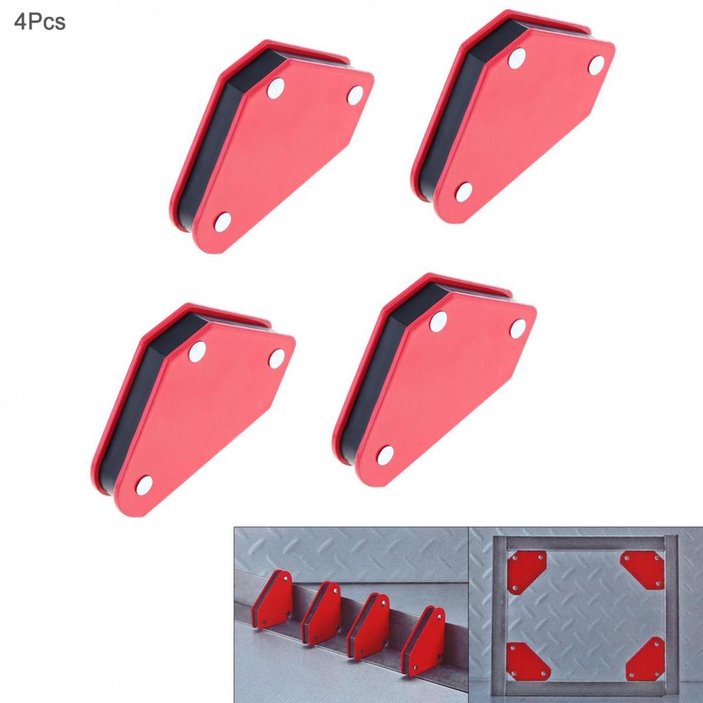 Buy 4 pcs/set Triangle Welding Positioner Without Switch 9LB Magnetic ...