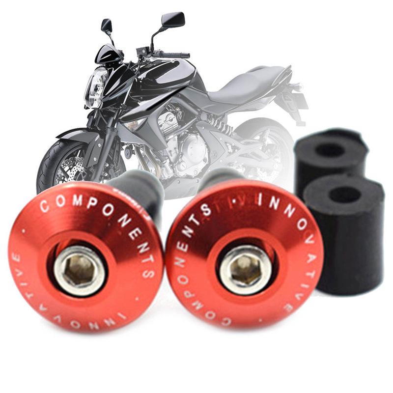 Buy Motorcycle 7/8'' Handle Bar End Weights Handlebar Grips Cap Anti ...