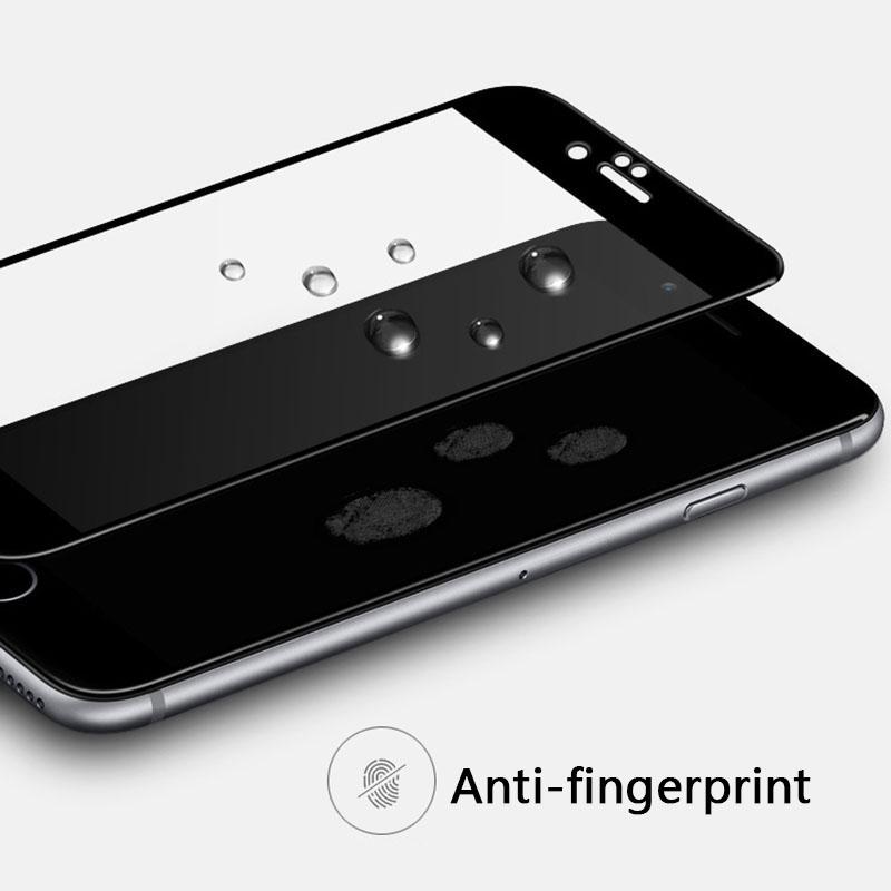 Anti-fingerprint Full cover Screen Protector Tempered Glass Film for ...