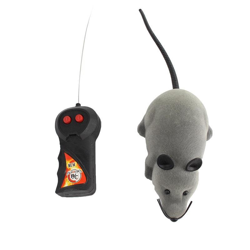 Buy Novelty Funny RC Wireless Remote Control Rat Mouse Toy For Cat Dog ...