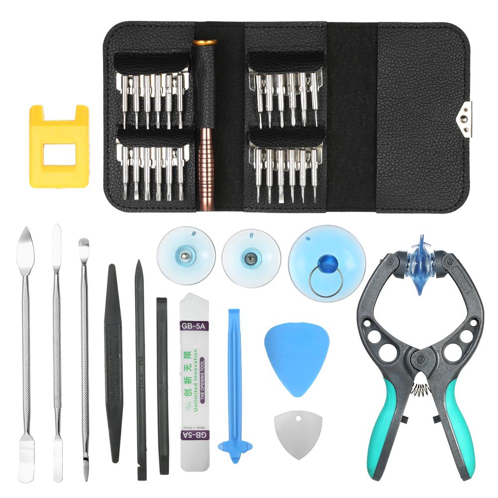 Buy DIY 38 in 1 Mobile Phone Screen Opening Pliers Repair Tools Kit ...