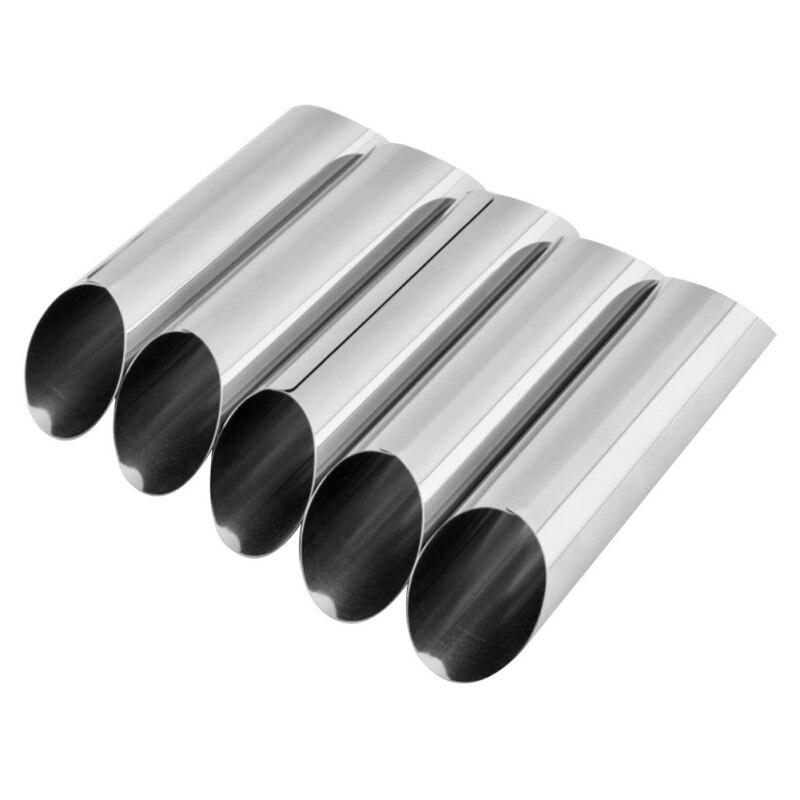 Buy 10PCS Danish Two-way Large Screw Pipe Croissant Mold Kitchen Baking ...