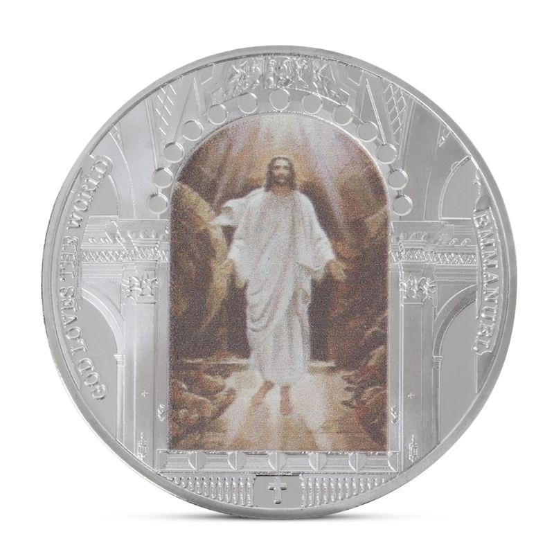 Buy Jesus Christ religion Commemorative Coin Collection Gift Souvenir ...