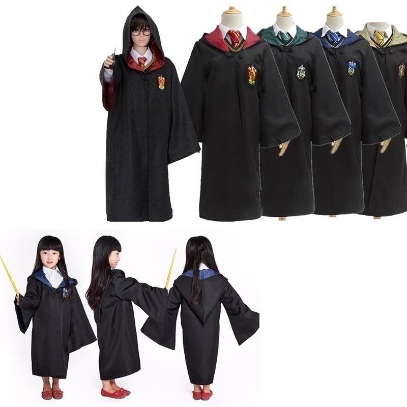 Buy Party Cosplay Robe Movie Magic Dress Up Party Cosplay Costume Robe ...