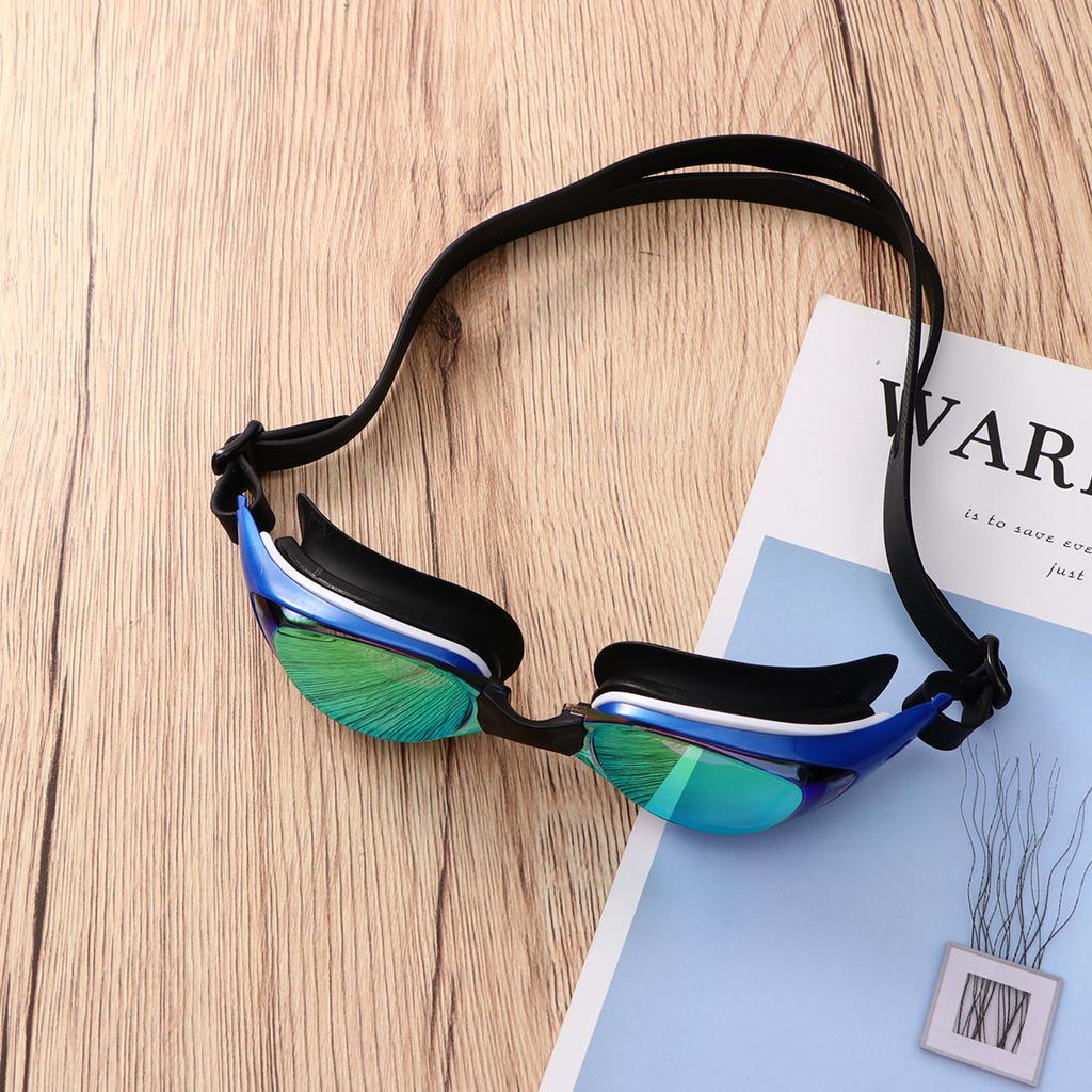 Buy 1 Pc Swimming Glasses Stylish Silicone Strap Swimming Equipment ...