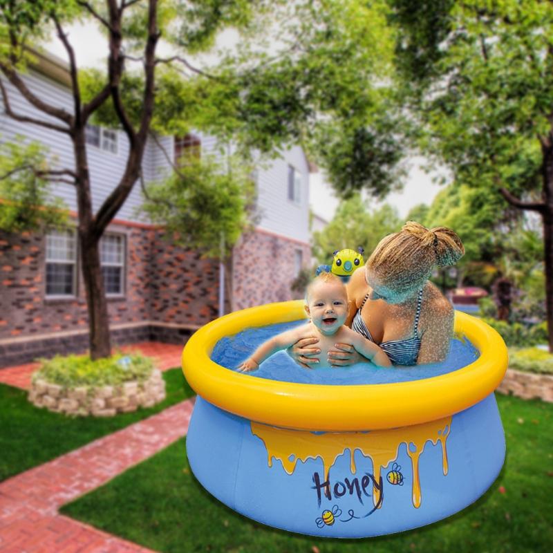 Buy Summer Inflatable Bee Swimming Pool Outdoor Backyard Inflated ...