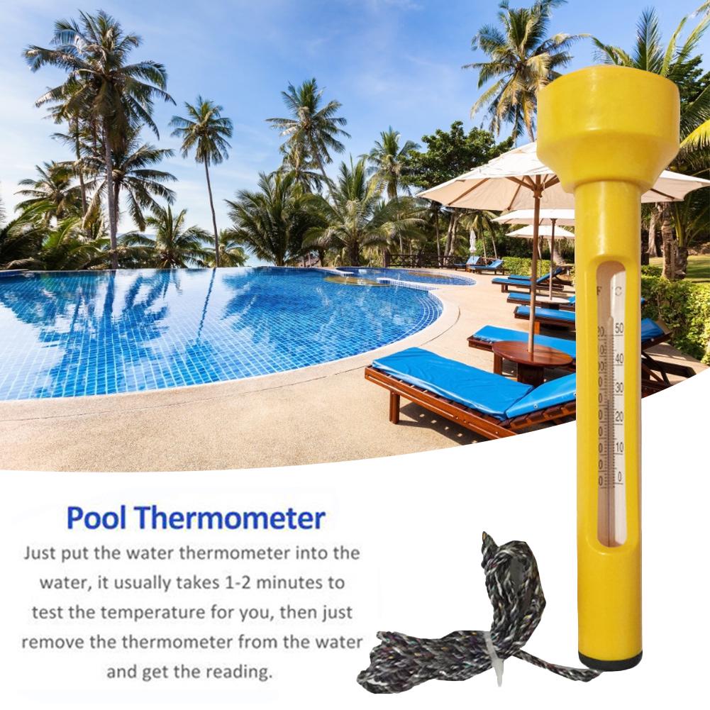Buy Water Thermometer Durable Portable Floating Buoy Pool Temperature ...