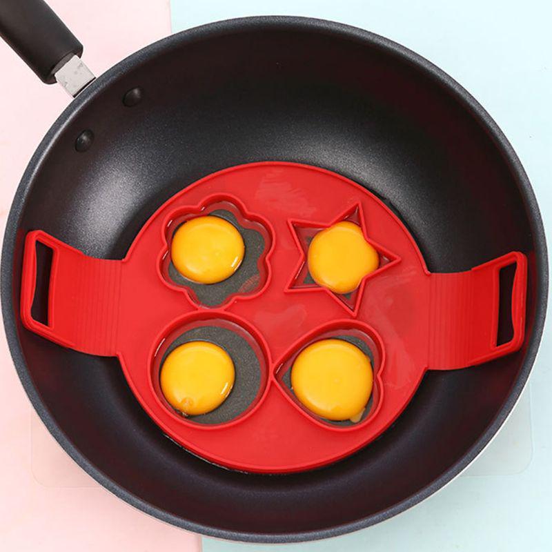 Silicone Omelette Mold, Multifunctional Fried Eggs Pancake Mould Tool ...