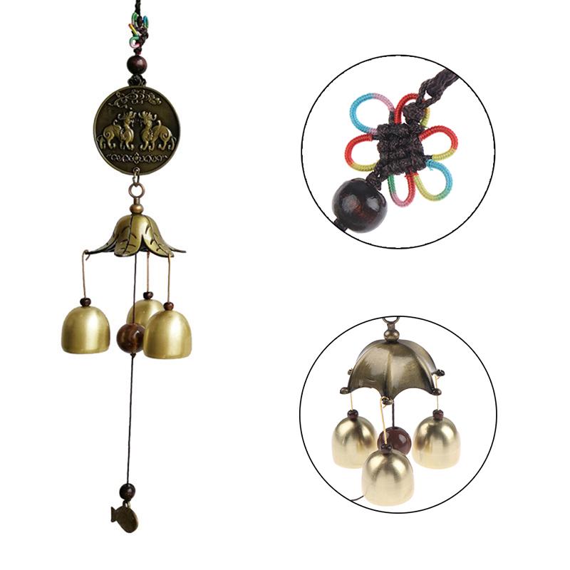 Wind Chimes Wind Bell Aeolian Bells Copper Wind-Bell Garden Home Decor ...