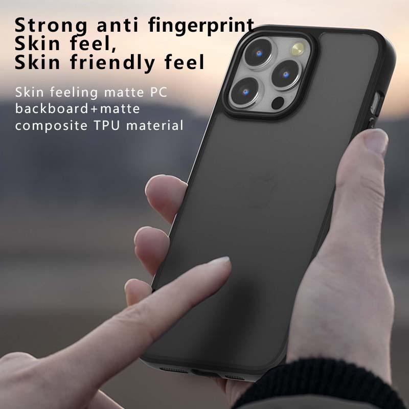 Buy Luxury Matte Clear Case For iPhone 15 14 Pro Max 13 12 11 Samsung ...