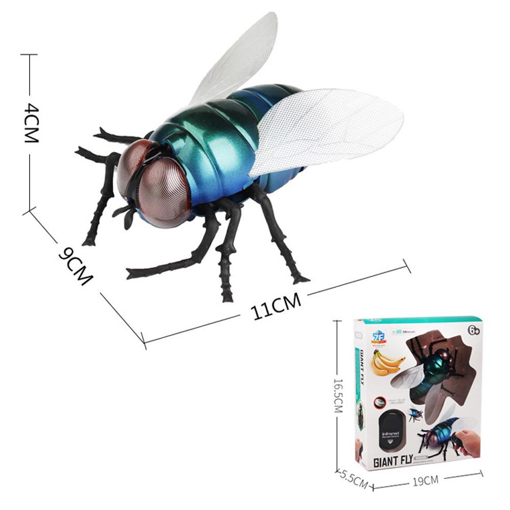 Buy Plastic Infrared Remote Control Animal Fly Prank Insects Joke Scary ...