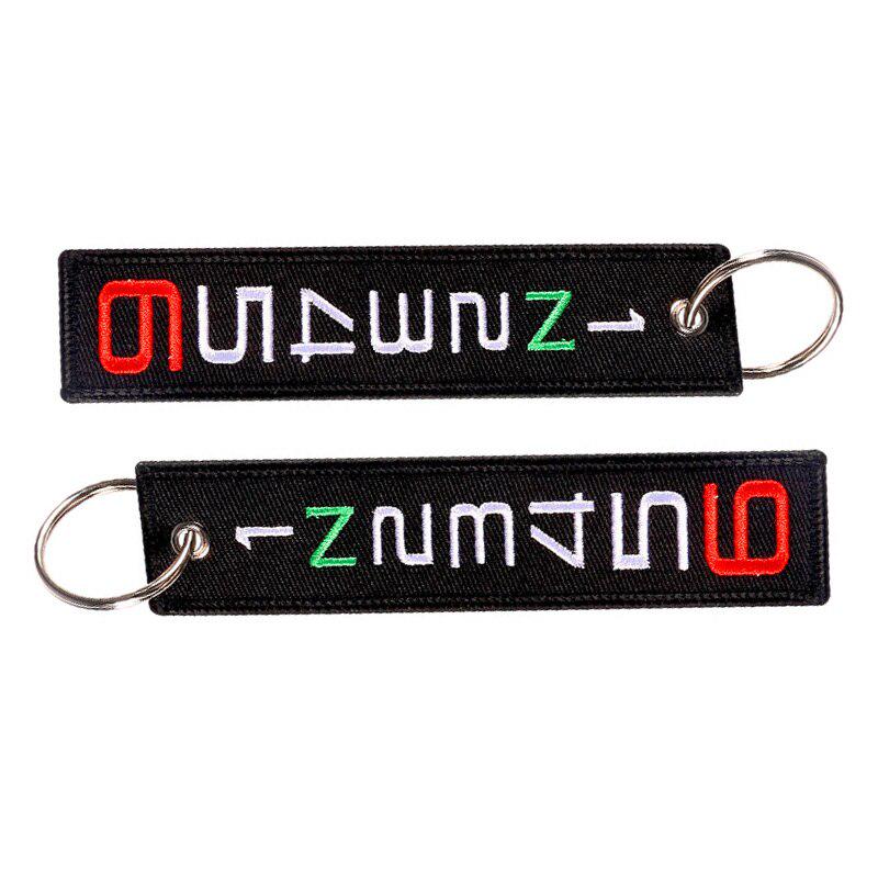 Buy 3PCS Fashion 6 5 4 3 2 N 1 Launch Key Chain Stall Tag Cool ...