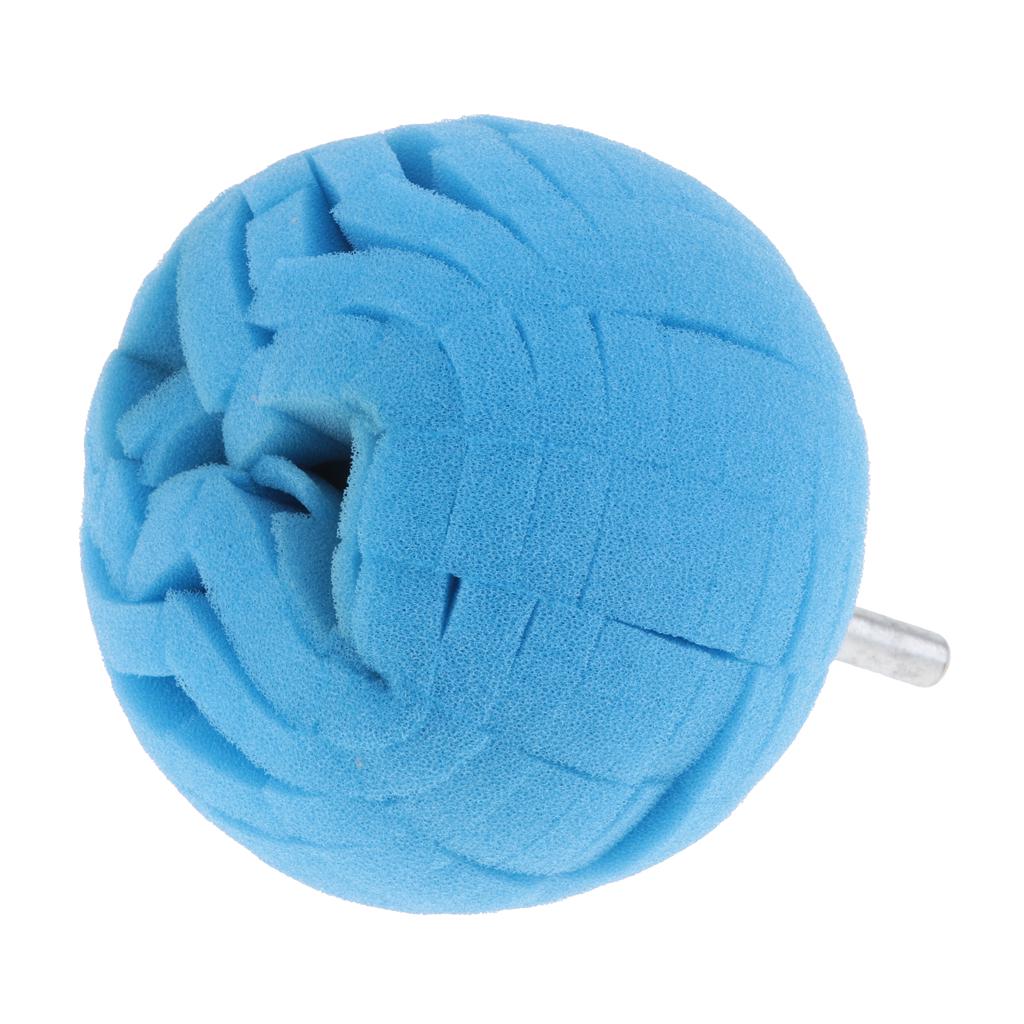 Buy Pack of 2 Sponge Drill Round Polishing Grinding Foam Pads Buffing ...