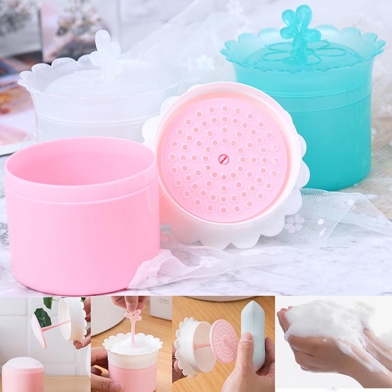 Facial Cleanser Foam Maker Cup Manual Bubble Foamer Makeup Beauty Tool ...