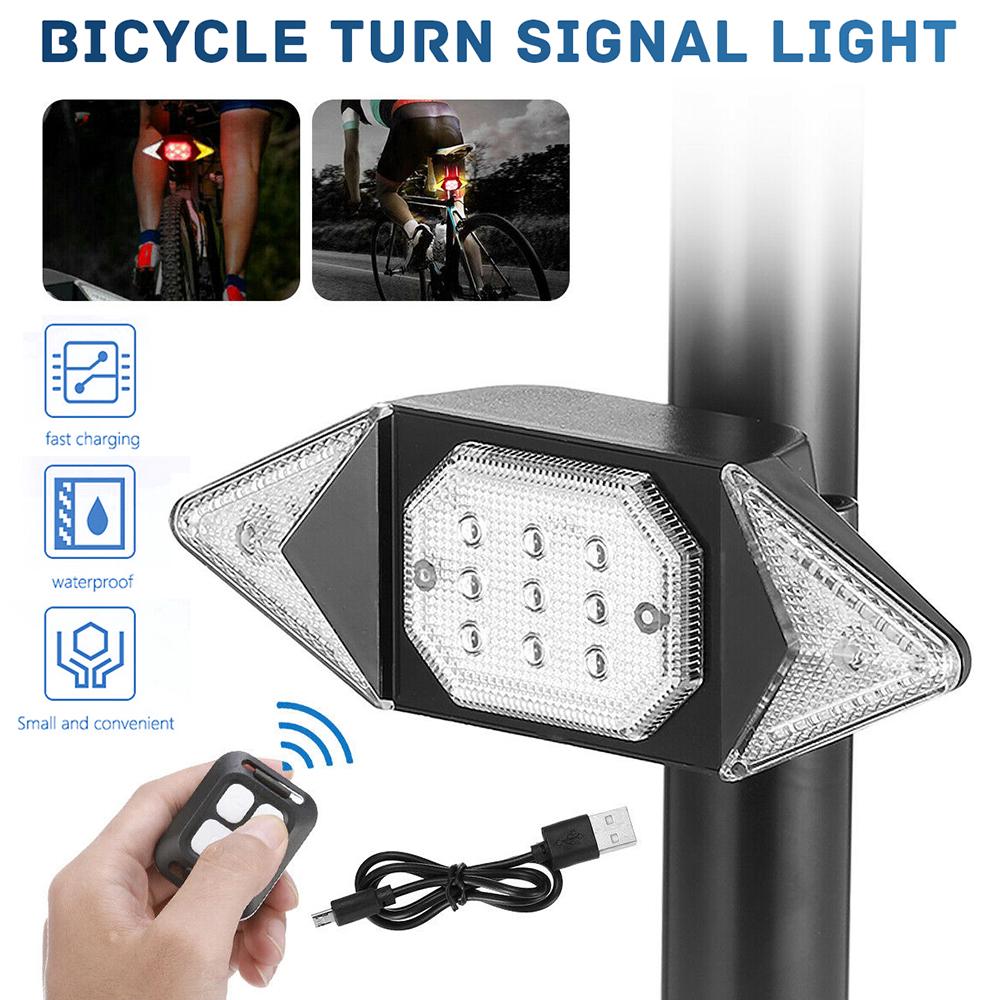 Buy Maijiabao USB LED Bicycle Bike Indicator Rear Tail Turn Signal ...
