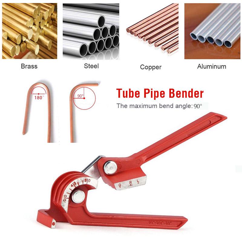 Buy 3in1 Heavy Duty Manual Tube Tubing Bender Tool for 1/4 5/16 3/8 ...