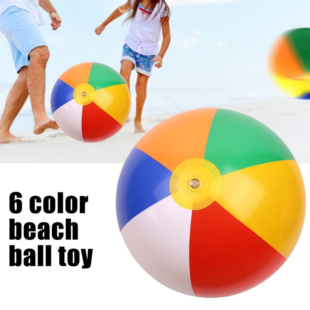 Satın alın Summer Outdoor Inflatable Beach Ball Toy Fun Outdoor Beach 6 ...