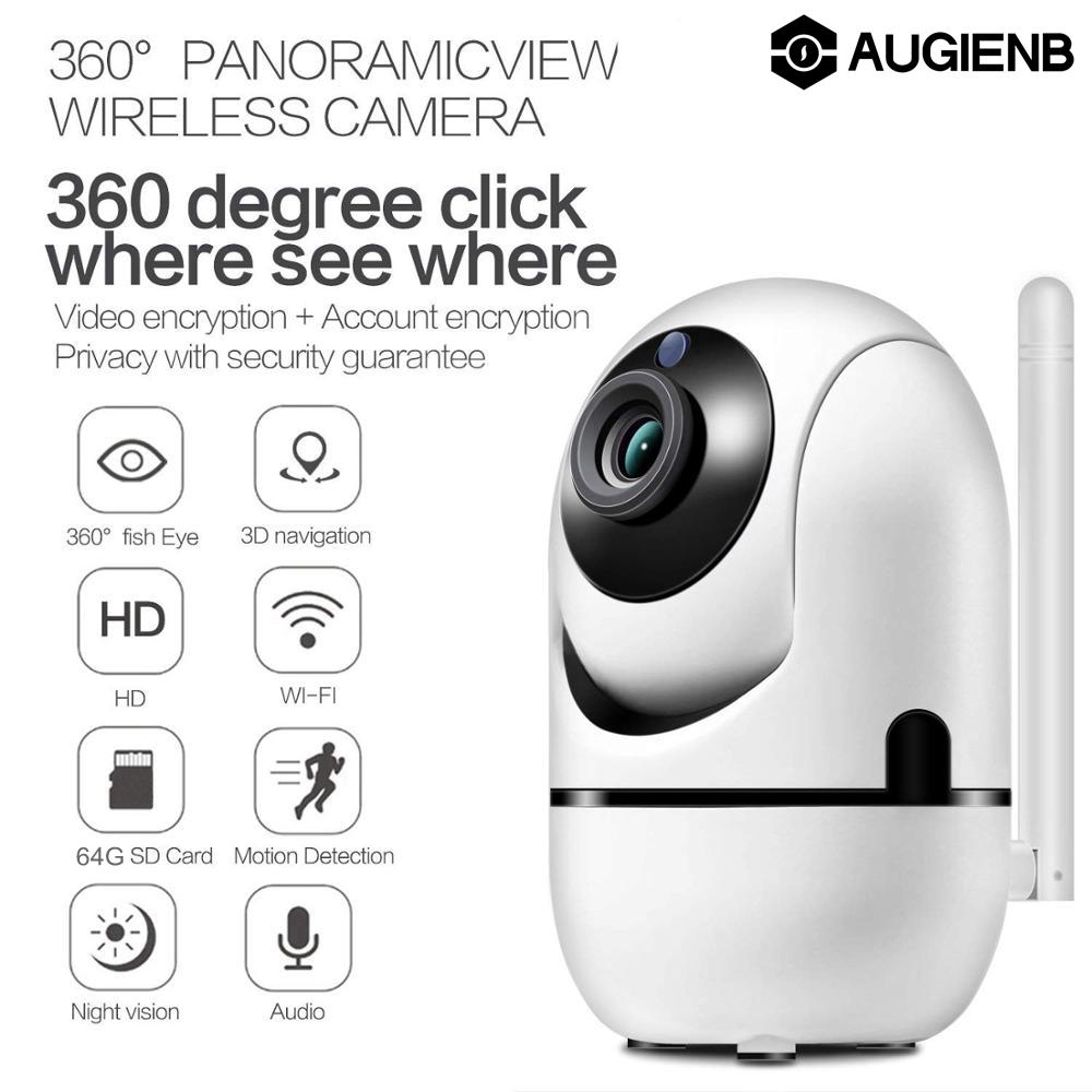 Buy AUGIENB 3.6mm 2.0MP Wireless Security IP Camera Night Vision Two ...