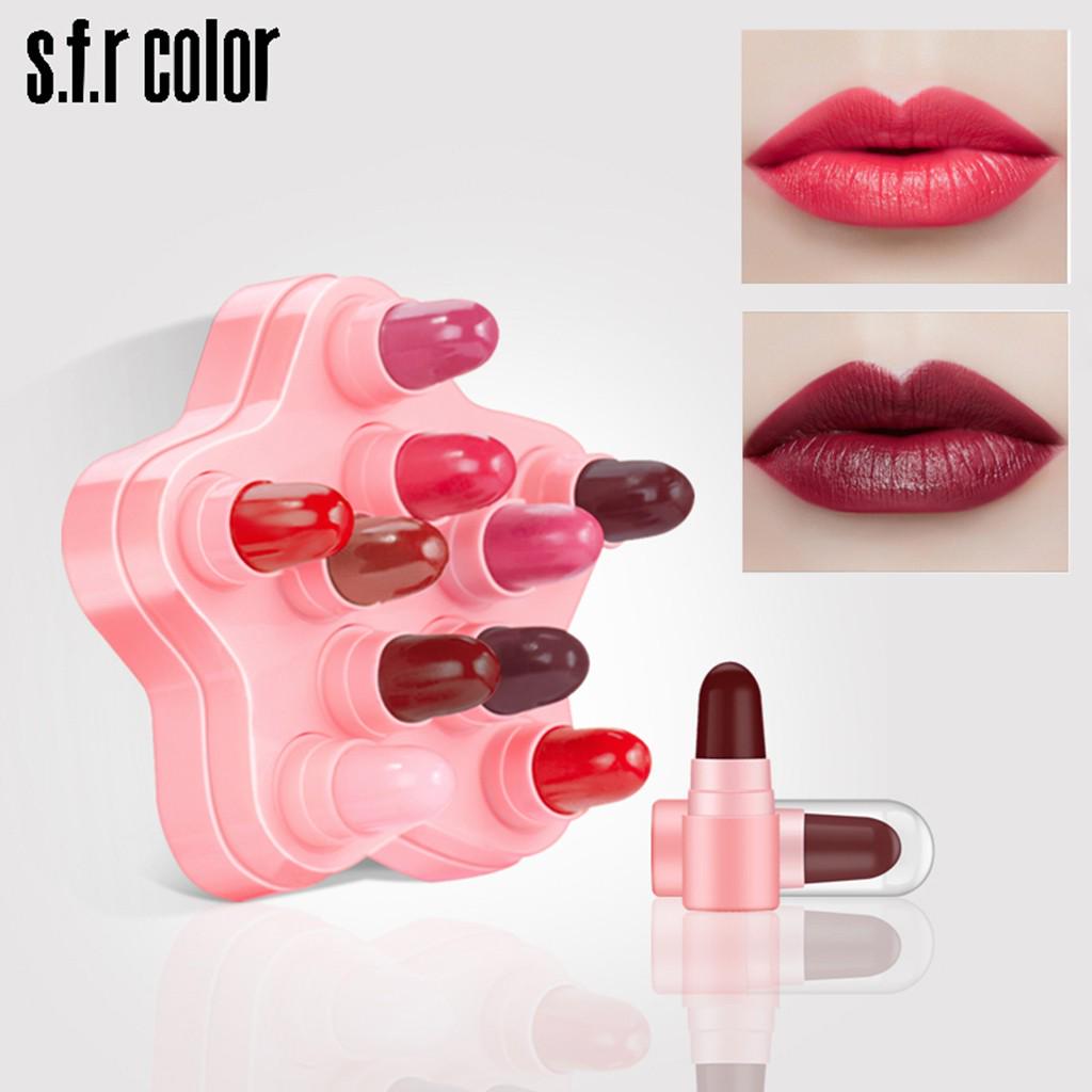 Buy [MYD] Lipstick Set With 10 Pieces Of Small Lipstick And Lipstick ...
