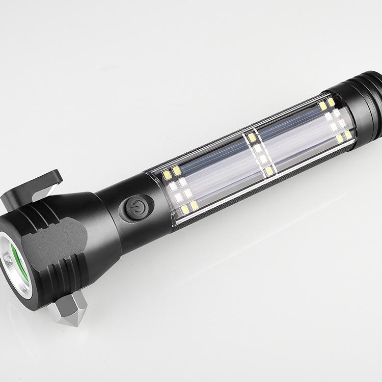 New LED Multi-function Car Emergency Light Escape Tools Outdoor Solar ...