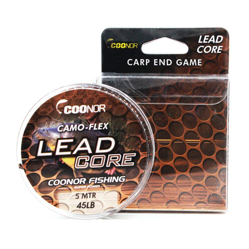Buy 1 PCS 35lb 45lb 55lb 5m Fishing Line Leadcore Carp Braided Line ...