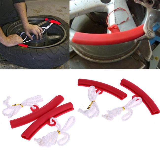 Buy 2pcs Motorcycle Saver Changing Tyre Tire Wheel Rim Edge Protectors ...