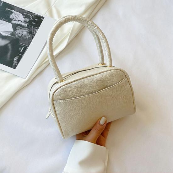 Buy Newest Women Stylish Simple Faux Leather Small Square Handbag ...