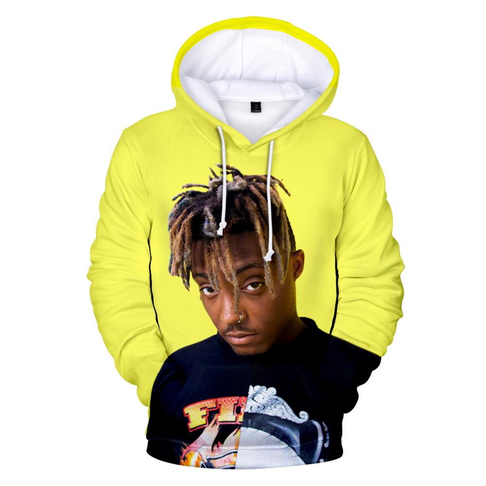 Buy Juice Wrld Men Hoodies Sweatshirt Pullover Long Sleeve Casual ...