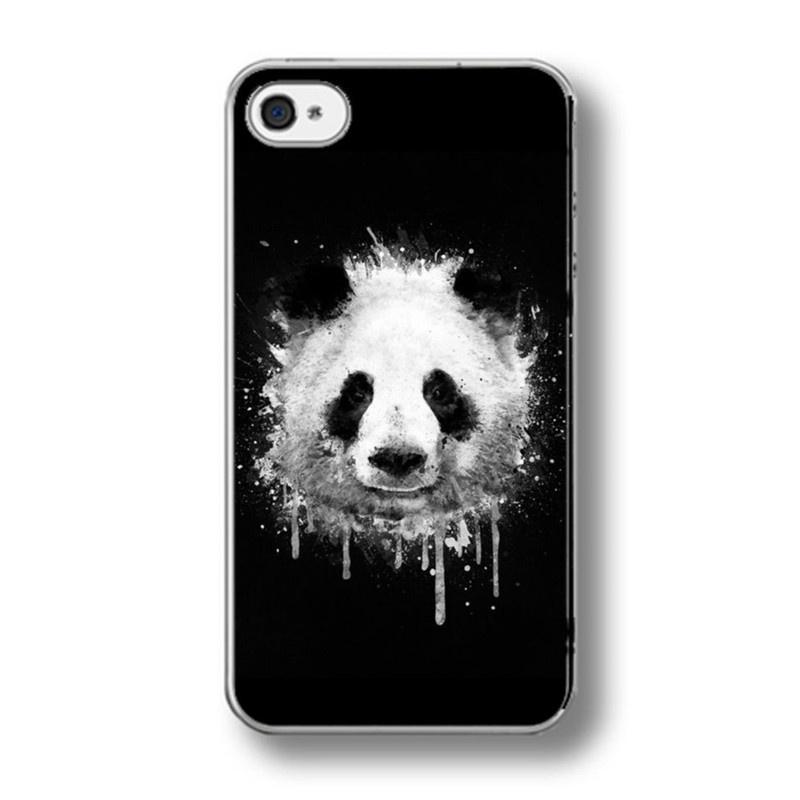 Buy COOL PANDA PAINT ART Case for iPhone 4 4s 5 5s 6 6s 7 Plus Samsung ...