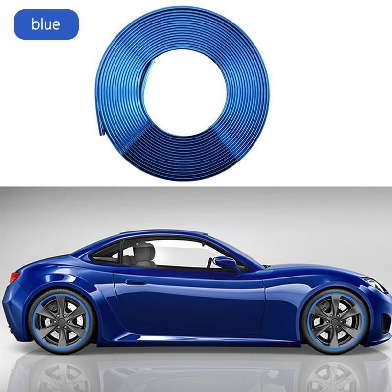 Buy Plating Colorful Car Vehicle Wheel Rims Protector Tire Guard Line ...