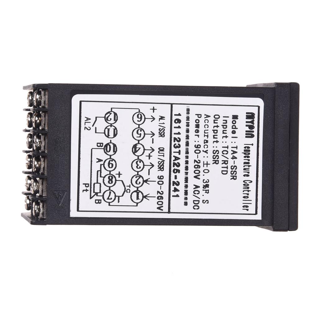 Buy MYPIN TA4-SSR Dual Digital F/C PID Temperature Control Controller TA4-SSR With 2 Alarms at ...