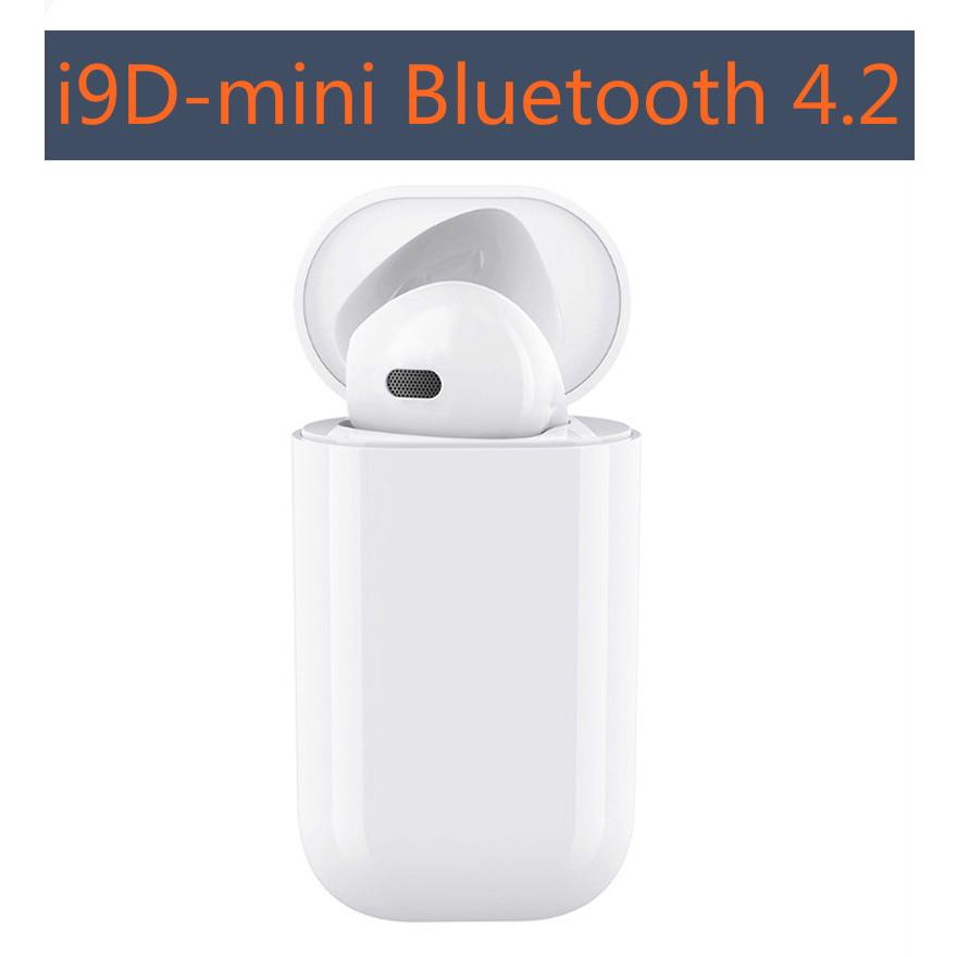 Buy I9D Mini Single Ear Bluetooth 4.2 Headset Single Ear Bluetooth ...