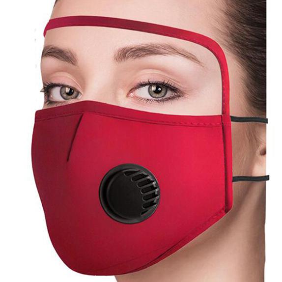 Buy Cotton Breathing Valve Mask Dustproof Windproof Outdoor Mask Face ...