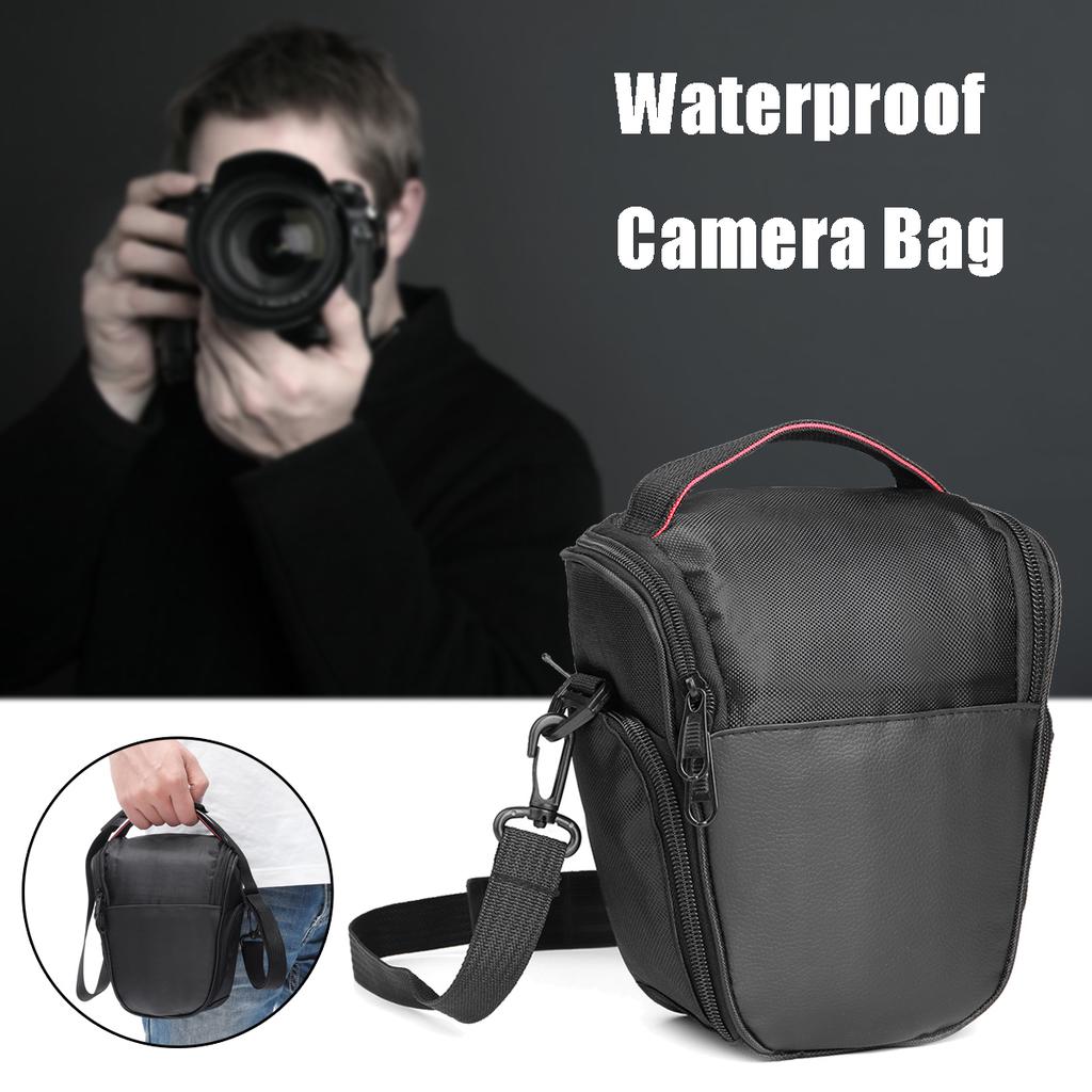 Buy Waterproof Triangle DSLR Camera Bag Zipper Shoulder Case Pouch ...