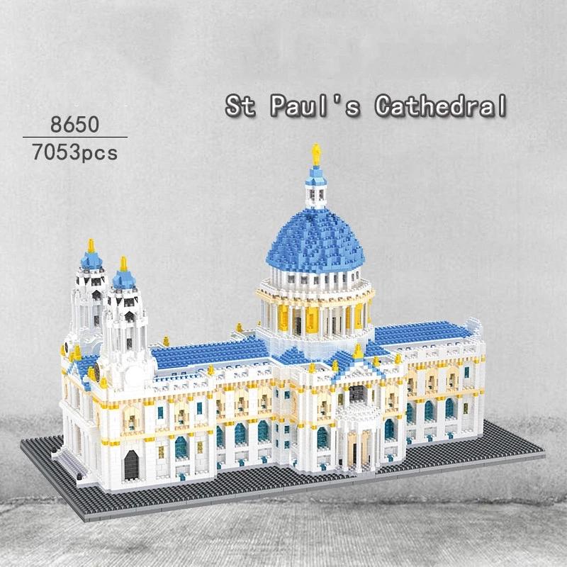 Cheap 7053Pcs St Paul's Cathedral Model Building Blocks 3D London City ...