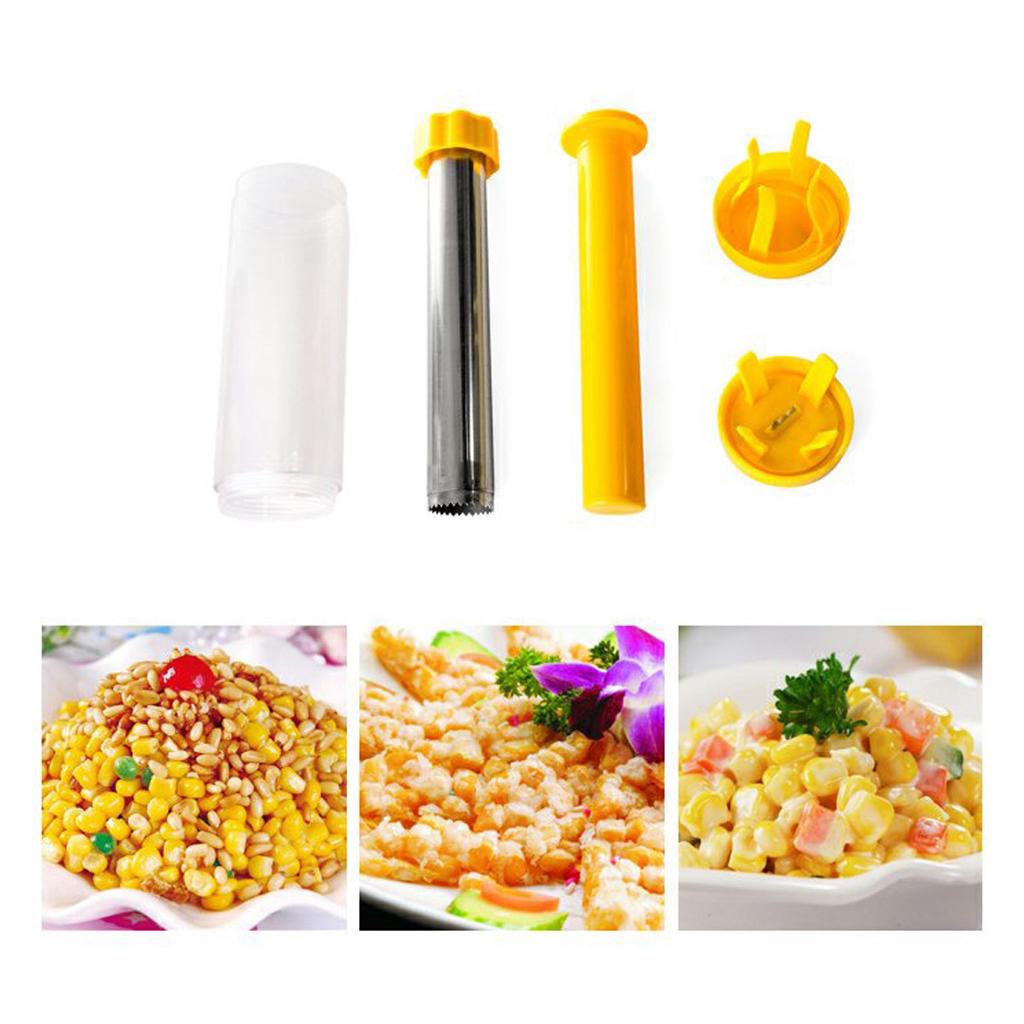 Buy Corn Squeezer Kitchen Helper Easy Peeling Removal Corn Separator ...