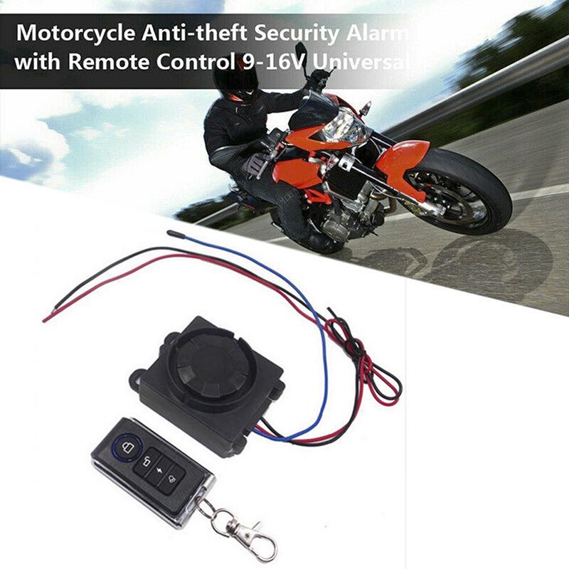 Buy Motorcycle Security Alarm System Anti-theft Remote Control Engine ...