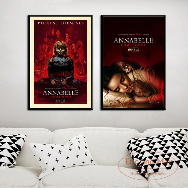 Annabelle Comes Home Movie Classic Horror Series Canvas Painting ...