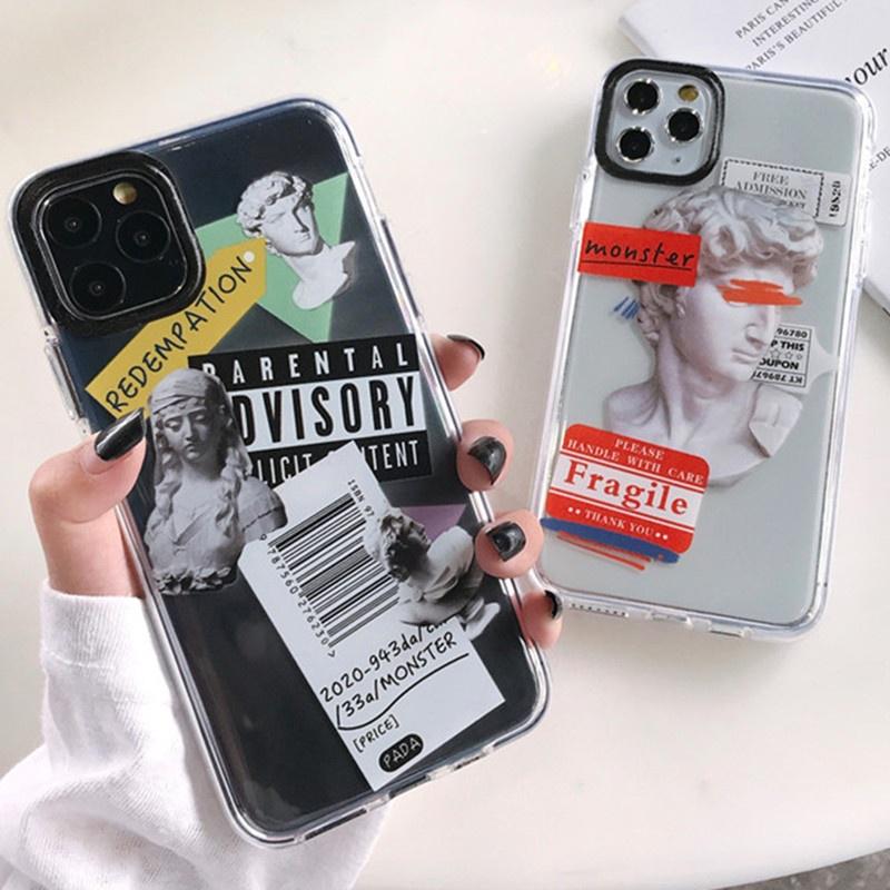 David Art Tags Label Case For iPhone SE 2020 iPhone 11 Pro Max XR X XS ...