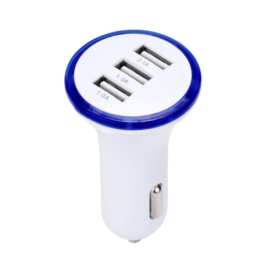 Buy 3 Usb Ports Led Car Charger Adapter 3.1A High Quality Car Charger ...