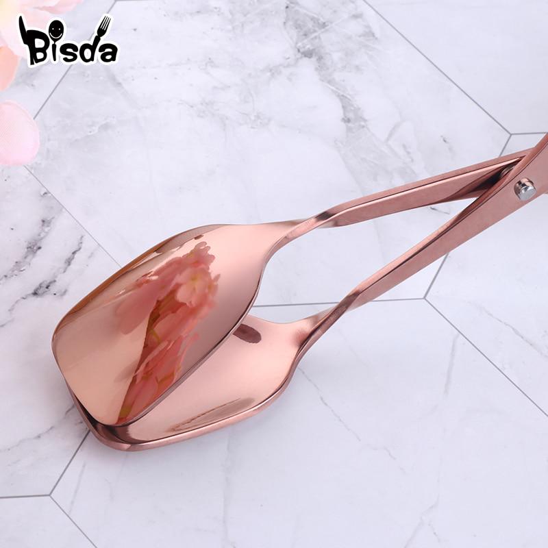 Buy Food Clip Colorful Buffet Barbecue Cooking Tool Bread Clip Gold ...