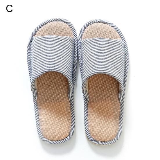 Cheap 1 Pair Four Season Indoor Slippers Floral Print Simple Durable ...