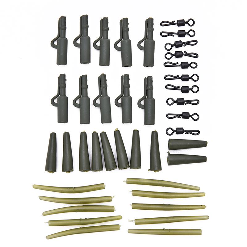 Buy 40Pcs Carp Fishing Lead Clips Quick Change Snap Clips And Tail ...