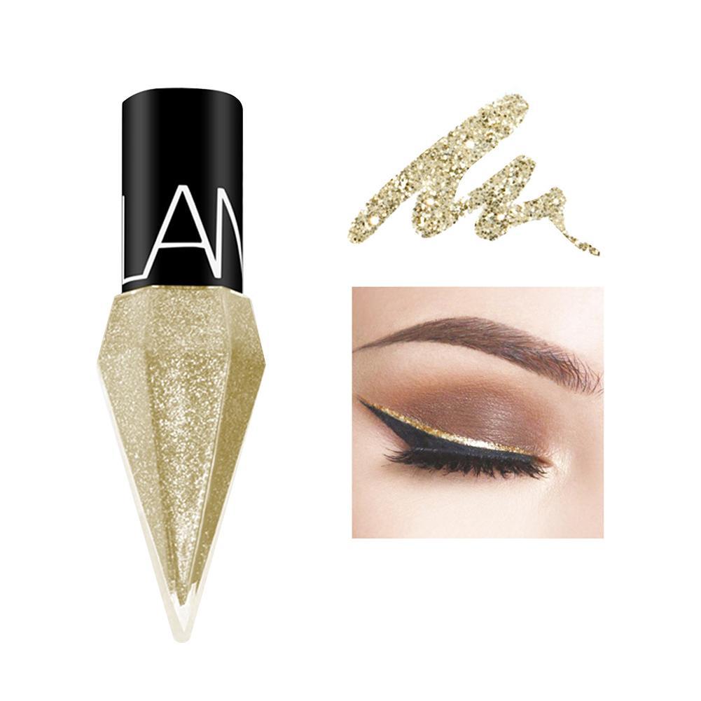 Buy Liquid Eyeshadow Highlight Sequins Glitter Eye Shadow Waterproof ...