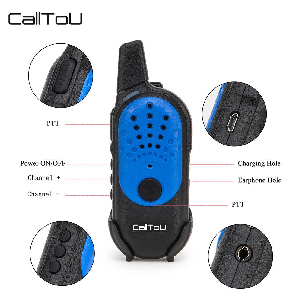 Buy CallToU Mini 16 Channel Walkie Talkies Two Way Radio Communication ...