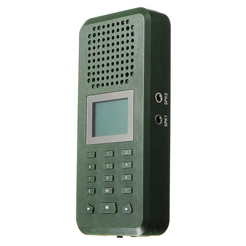 20W 126DB Loud Speaker Bird Caller Mp3 Hunting Decoy Build in 150 Bird ...