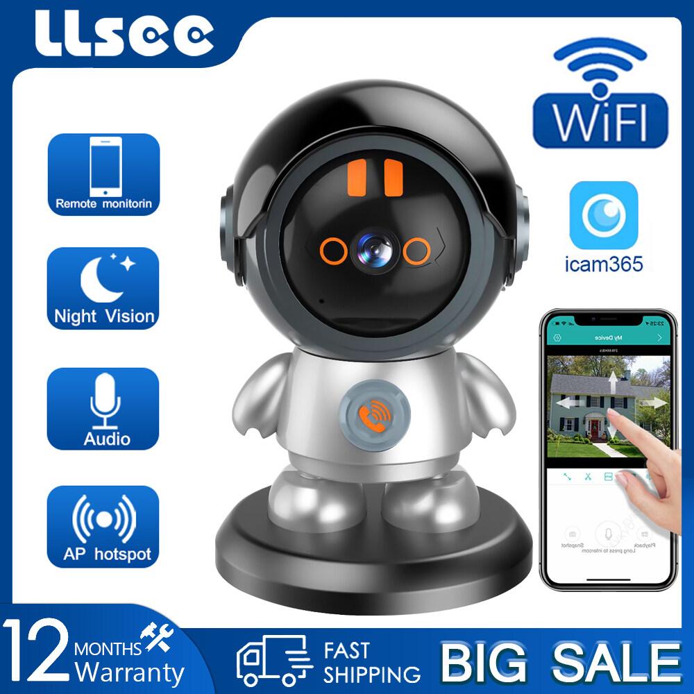 Cheap LLSEE Icam365 Wireless CCTV Mini Indoor WIFI Robot Camera IP ...