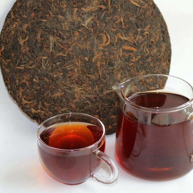 Cheap 2018 Ripe Puer Tea Menghai "Hekai Aged Tea" High Mountain Handamade Shu Puerh Cake Tea ...