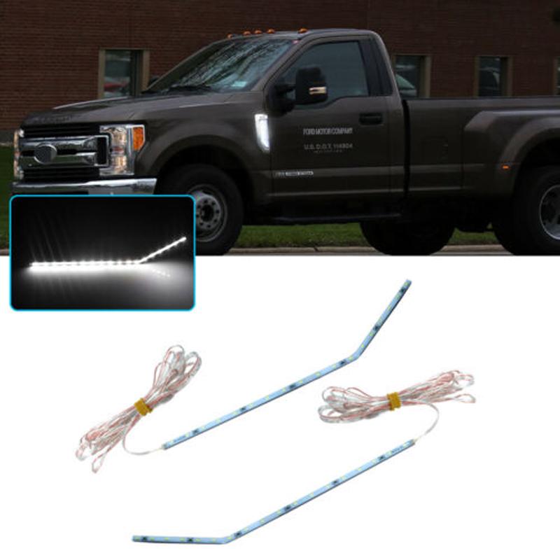 Buy iJDM White 18-LED Background Lighting Kit For 17-20 Ford F250 F350 ...